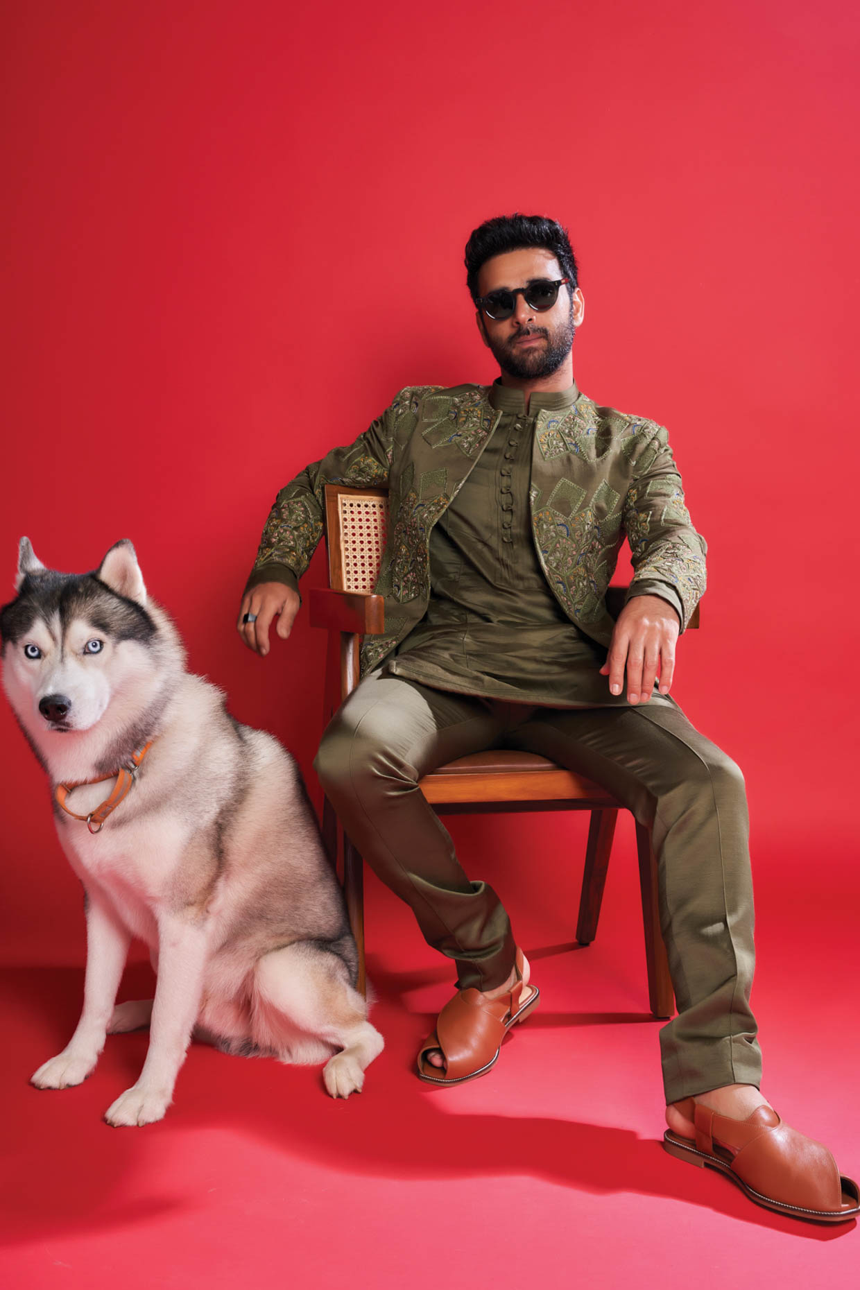 The Olives Short Jacket set