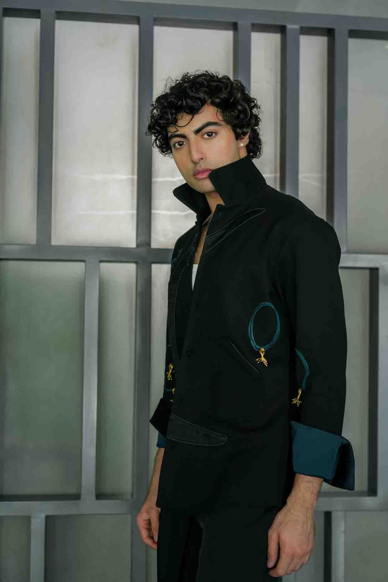 Black Allay Shacket Set